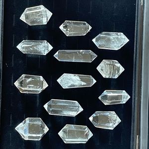 Earth Art hand crafted artisan | Jewelry | Double Point Natural Quartz ...